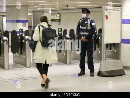 TfL Transport Support and Enforcement Officer presence at King's Cross ...