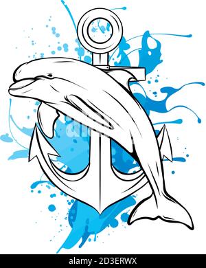 Anchor, Port Icon Vector Illustration Logo Template. Suitable For Many ...