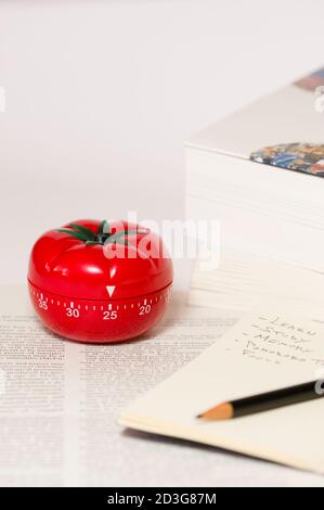 Pomodoro (tomato) technique is a study method that helps avoiding ...