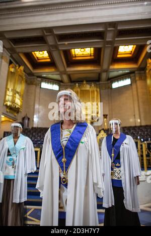 Metropolitan Grand Lodge of London Freemasons at the Lord Mayor's Show ...