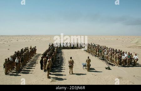 Soldiers from 29 Commando Regiment Royal Artillery during a training ...