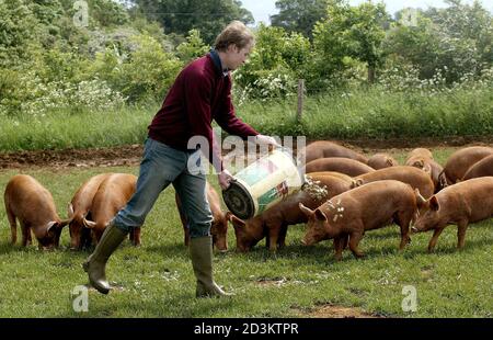 DUCHY HOME FARM, GLOUCESTERSHIRE, ENGLAND - MAY 29: HRH Prince William ...