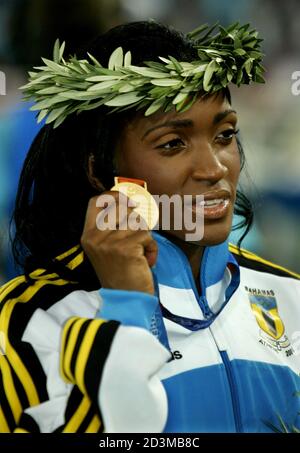 TONIQUE WILLIAMS-DARLING 400 METRES BAHAMAS OLYMPIC STADIUM HELSINKI ...