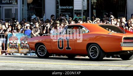 The General Lee car based on The Dukes of Hazzard TV show Stock Photo ...