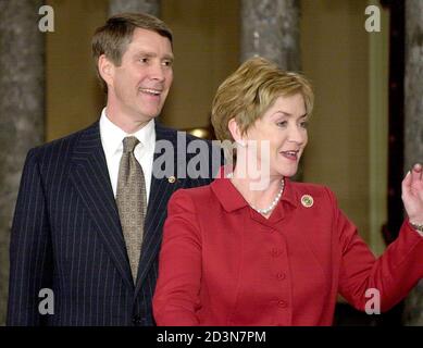Former Senate Majority Leader Bill Frist and his wife Tracy Roberts ...