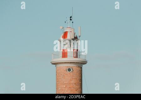 Top of the Punta Carretas lighthouse Stock Photo - Alamy