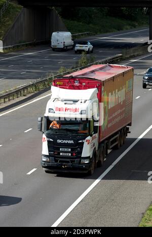 scania truck for the transportation of freight, vehicle traffic and ...