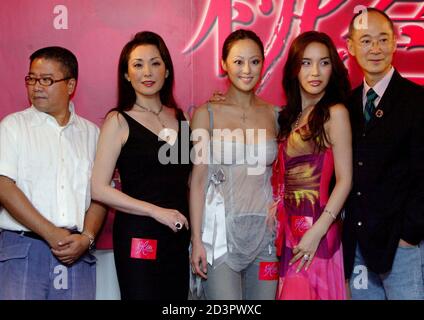 Hong Kong actress, singer and producer Irene Wan Bik-ha appears at a ...