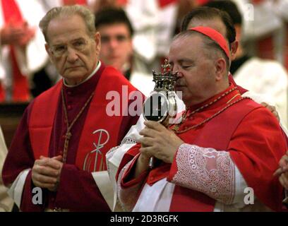 Italian Catholic church Cardinal Ugo Poletti, 1970s Stock Photo - Alamy