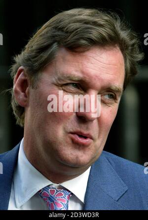 Former Health Minister Alan Milburn with his partner Dr Ruth Briel ...