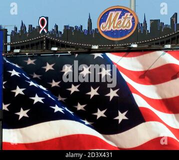 Scoreboard at Shea Stadium Stock Photo - Alamy
