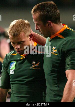 CORNE KRIGE SOUTH AFRICA & WESTERN PROV. TWICKENHAM LONDON ENGLAND 23 ...