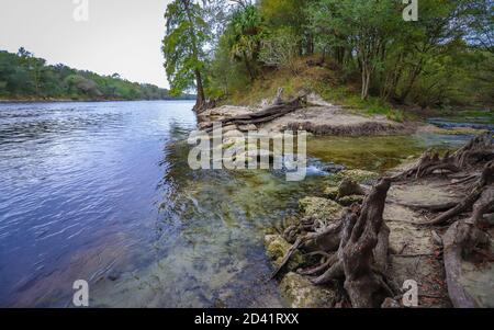 O'BRIEN, FLORIDA, UNITED STATES - Oct 20, 2018: A jumping platform ...