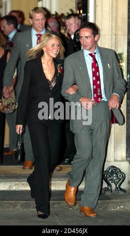 Jonny Wilkinson with girlfriend Diana Stewart Stock Photo - Alamy