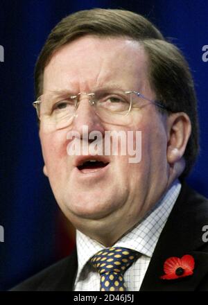 Lord Robertson of Port Ellen, Secretary-General of NATO with his wife ...