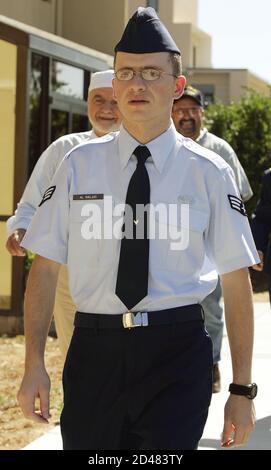 Senior Airman Ahmad Al Halabi accused of spying at Guantanamo Bay walks ...