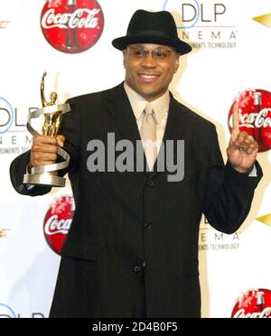 James Todd Smith (aka LL Cool J) Male Star of Tomorrow, backstage at ...