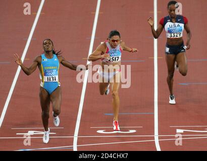TONIQUE WILLIAMS-DARLING 400 METRES BAHAMAS OLYMPIC STADIUM HELSINKI ...