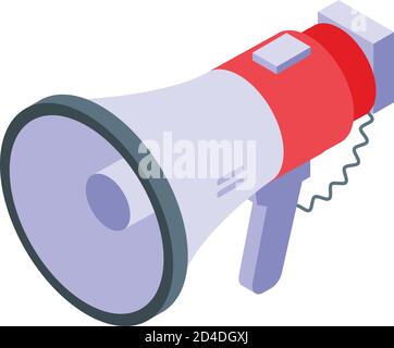 Lifeguard megaphone icon cartoon vector. Ocean water. Life safety Stock ...