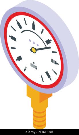 Sensor manometer icon. Cartoon of sensor manometer vector icon for web ...