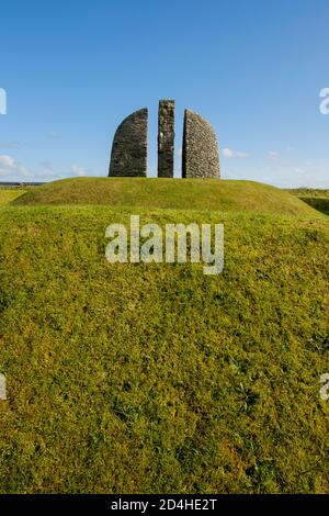 Gress Raiders Memorial, Isle Of Lewis, Western Isles, Outer Hebrides ...