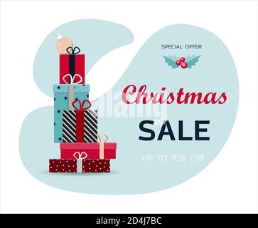 stack of gifts Stock Vector Image & Art - Alamy