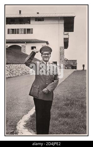 Adolf Hitler at his country house in Obersalberg, undated picture Stock ...