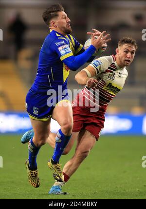 Sam Powell of Warrington Wolves during the Rugby League Joe Philbin ...