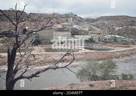 COLORADO RIVER NEAR UNION CARBIDE URANIUM MILL Stock Photo - Alamy