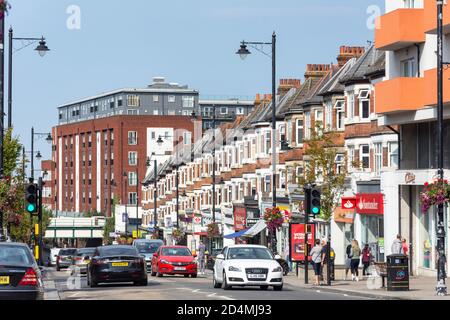 Woodcote Road, Wallington, London Borough of Sutton, Greater London ...