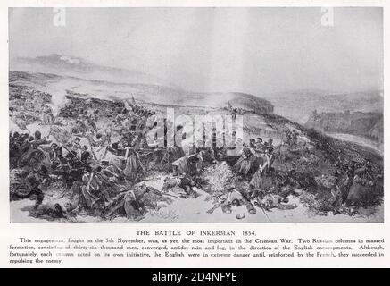 Battle of Inkerman, Crimean War, 5 November 1854 Stock Photo - Alamy