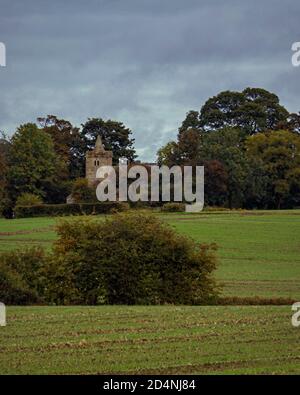 All Saints Church Frickley Stock Photo - Alamy