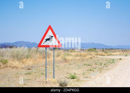 africa, namibia, sign, signal, traffic sign, constriction, grating ...