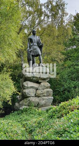 Statue of Prince Albert , Balmoral Castle, Scotland Stock Photo - Alamy