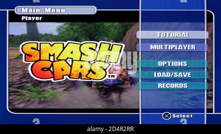 Smash Cars - Sony Playstation 2 PS2 - Editorial use only Stock Photo ...
