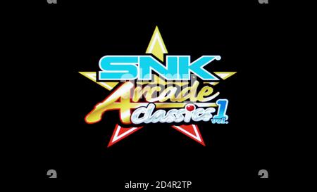 SNK Arcade Classics 1 - Sony Playstation 2 PS2 - Editorial use only ...