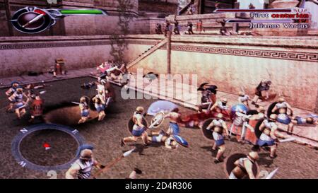 Spartan Total Warrior - Sony Playstation 2 PS2 - Editorial use only ...