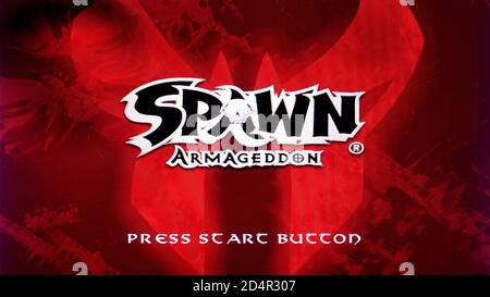 Spawn Armageddon - Sony Playstation 2 PS2 - Editorial use only Stock ...