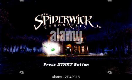 Spiderwick Chronicles - Sony Playstation 2 PS2 - Editorial use only ...