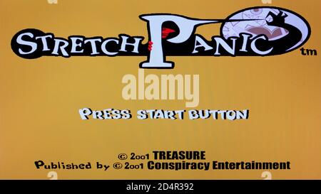 Stretch Panic - Sony Playstation 2 PS2 - Editorial use only Stock Photo - Alamy