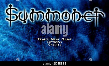 Summoner - Sony Playstation 2 PS2 - Editorial use only Stock Photo - Alamy