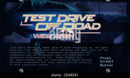Test Drive - Off-Road - Wide Open - Sony Playstation 2 PS2 - Editorial ...
