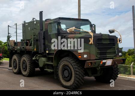 A U.S. Marine Corps AN/TPS-80 Ground/Air Task-Oriented Radar (G/ATOR ...