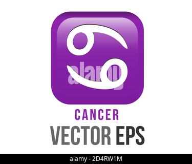 crab zodiac color icon vector illustration Stock Vector Image & Art - Alamy