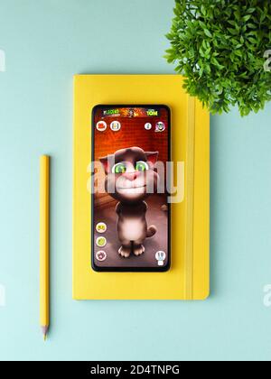 Talking Tom logo Stock Photo - Alamy