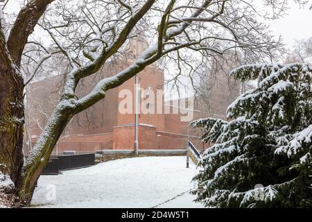 Olsztyn, gothic castle, Poland Stock Photo - Alamy
