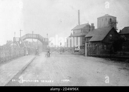 Colliery & Railway, Denaby Main, Yorkshire Stock Photo - Alamy