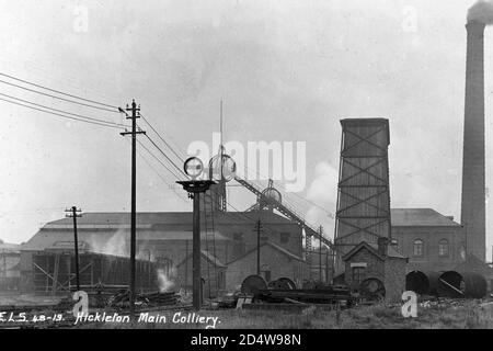 Hickleton main colliery doncaster Stock Photo - Alamy