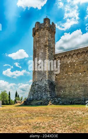 Medieval italian fortress, iconic landmark and one of the most visited ...