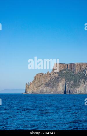 Dolerite Cliffs, Cape Raoul, Tasman Peninsula, Tasmania, Australia ...